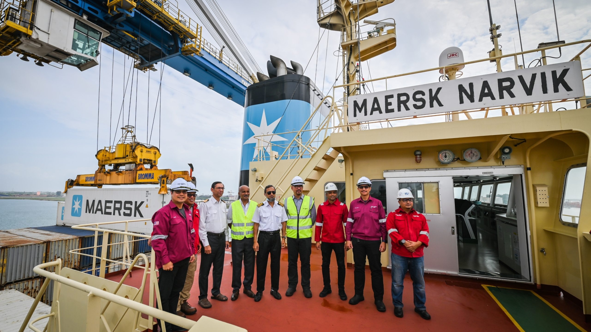Kuantan Port Welcomed Maersk’s TH9 New Service – Kuantan Port