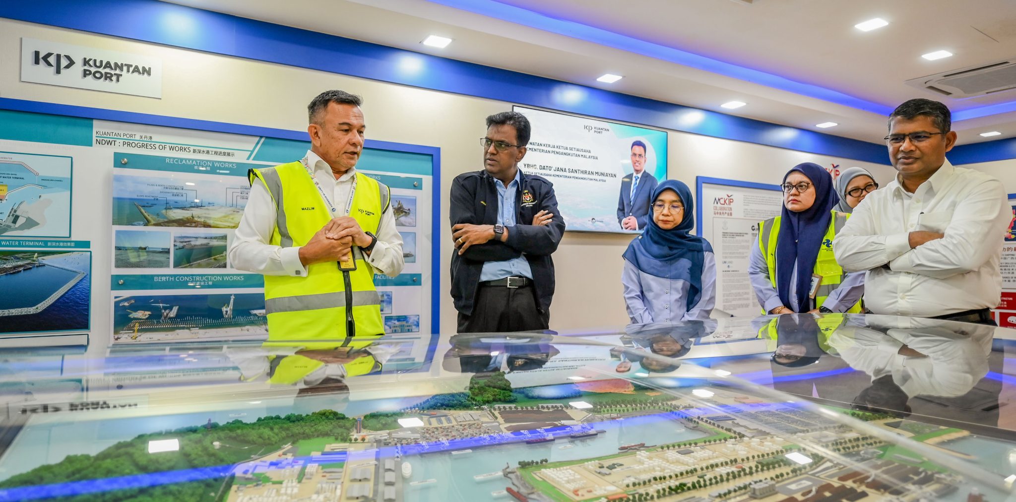 Visit by the Secretary General of the Ministry of Transport – Kuantan Port